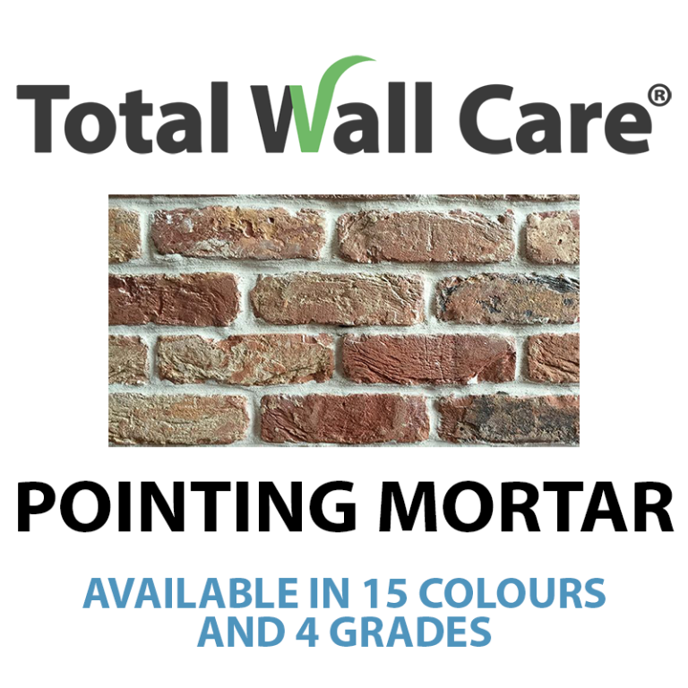 Coloured Pointing Mortar - Match with the existing mortar!