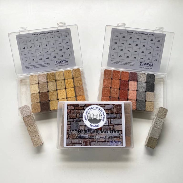 Stone Repair Colour Sample Trays - Match existing colours!